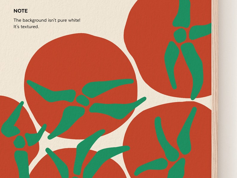 Fruit Wall Art Red Tomato Prints Printable Wall Art for - Etsy