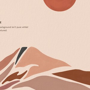 Desert Landscape Printable Wall Art, Boho Wall Decor, Neutral Earth ...