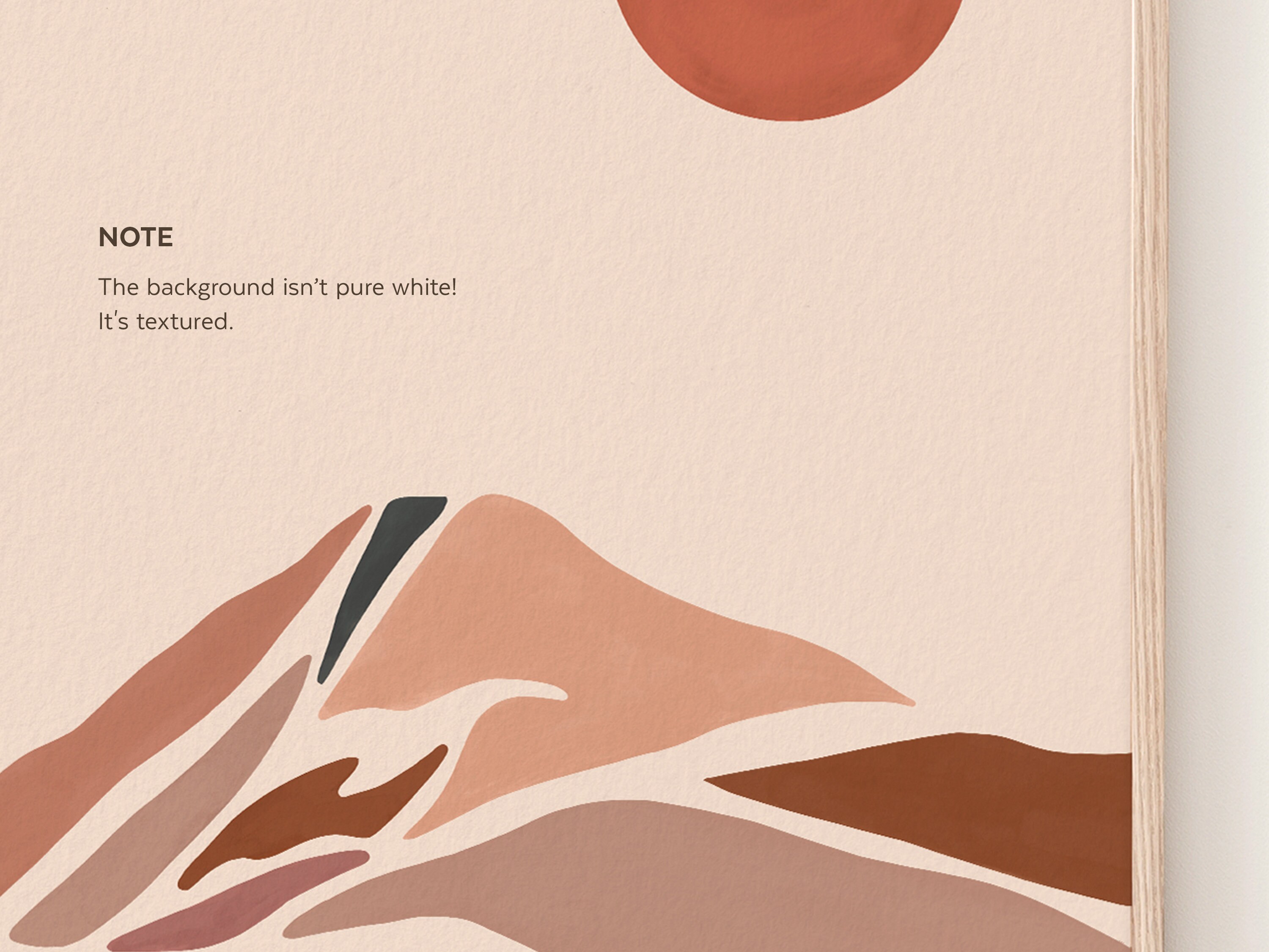 Desert Landscape Printable Wall Art, Boho Wall Decor, Neutral Earth ...