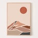 Desert Landscape Printable Wall Art, Boho Wall Decor, Neutral Earth ...
