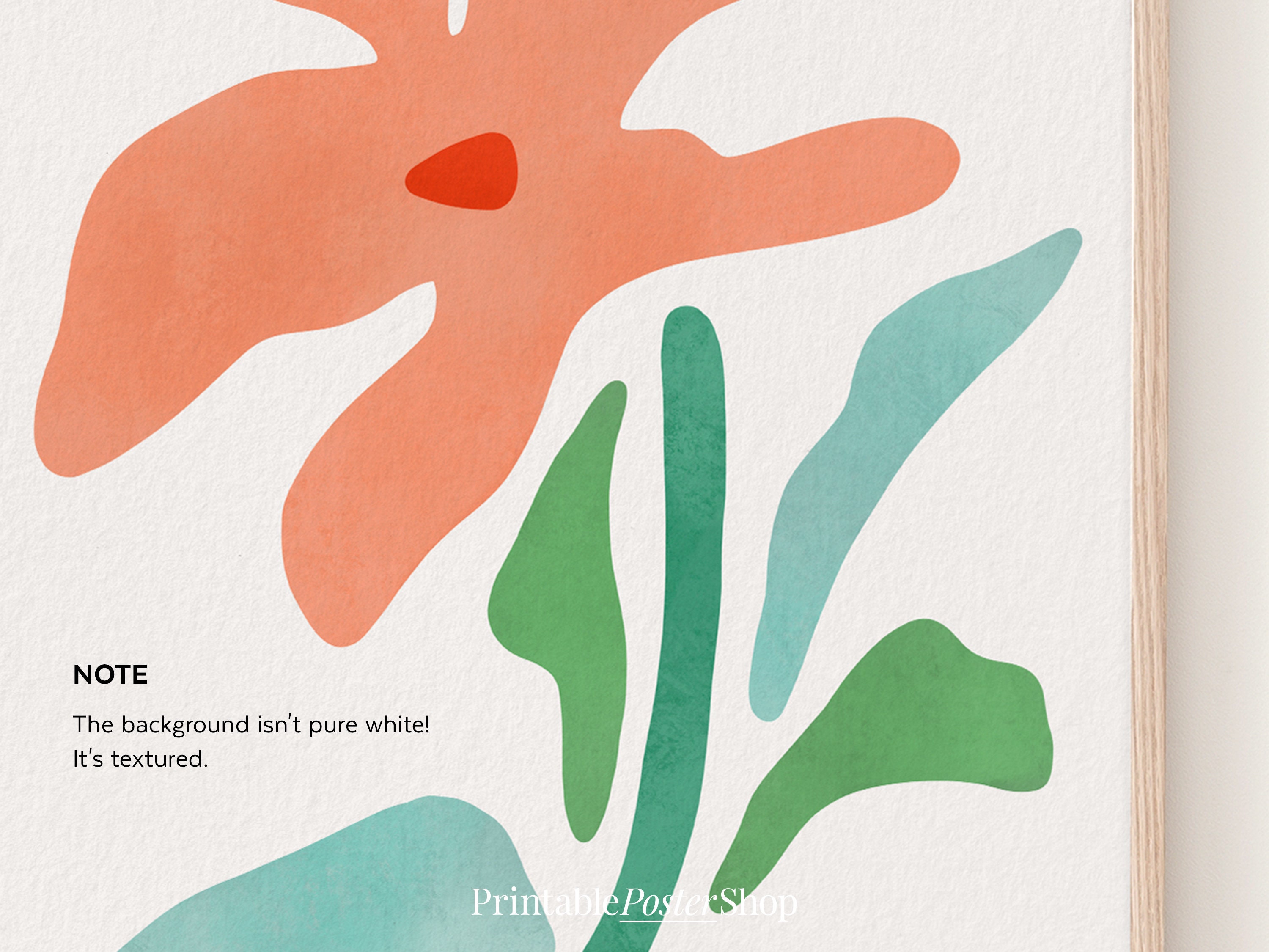 Flower Printable Art, Flower Wall Art, Boho Home Decor, Vase Print ...