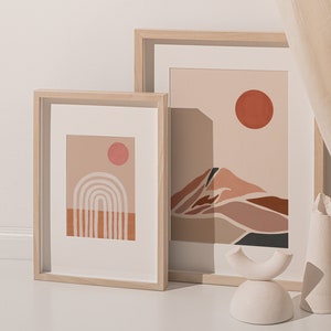 Desert Landscape Printable Wall Art, Boho Wall Decor, Neutral Earth ...