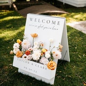 Flower Box Welcome Sign - Etsy Canada