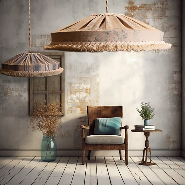 Ceiling Lampshade - Etsy UK