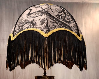 Fringed Lampshade - Etsy