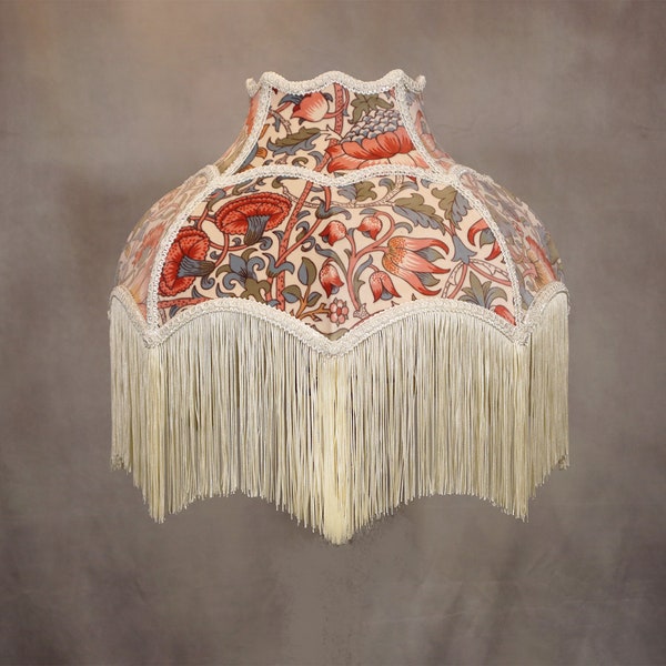 Fringed Lampshade - Etsy UK