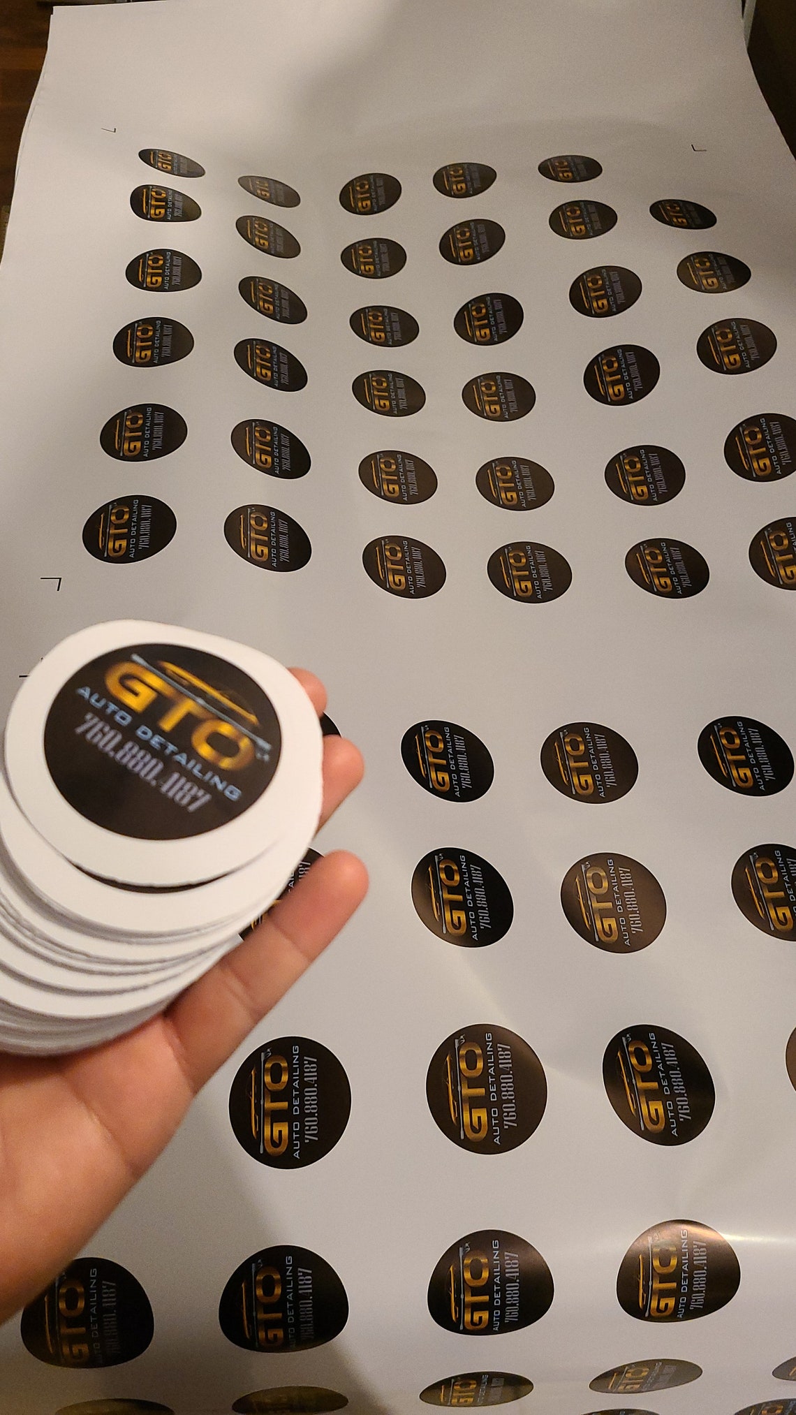 2.5 inch stickers Great Quality Round Decals. Circle Labels. | Etsy