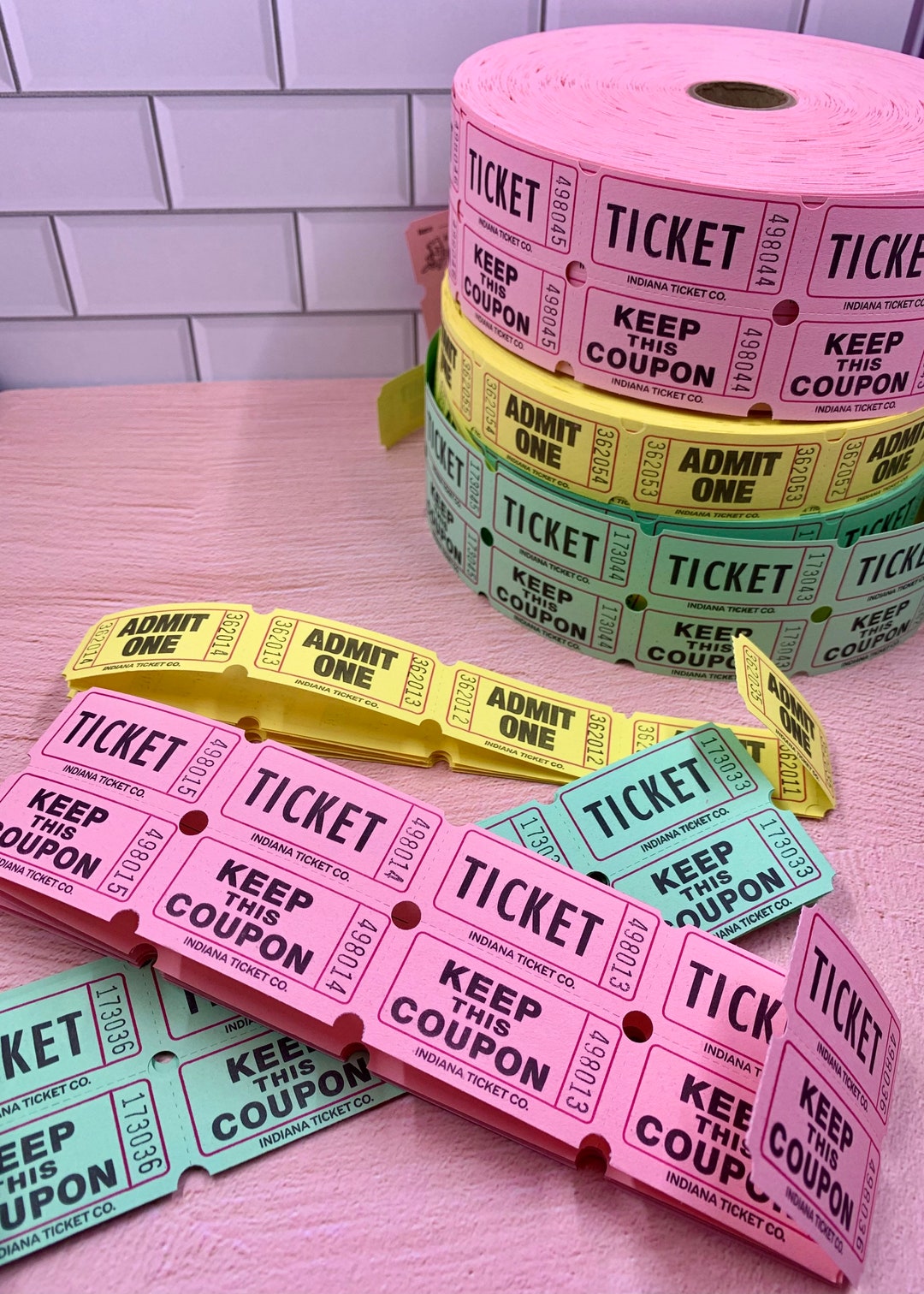 75 Scrapbook Ephemera Tickets - Etsy