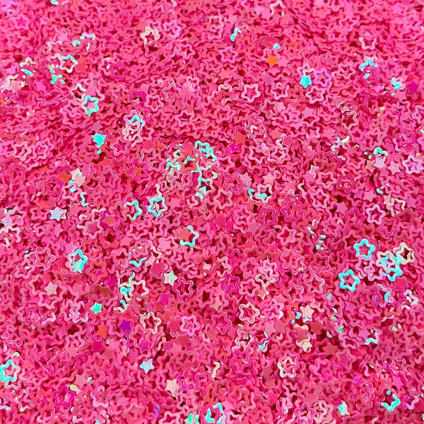 Pink Star Glitter - Etsy