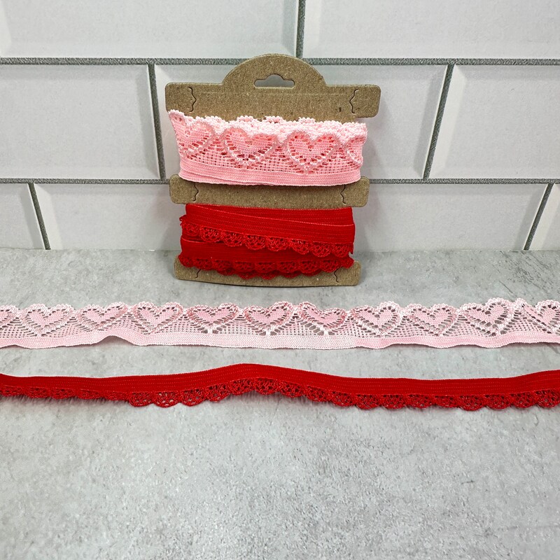 Heart Lace Trim - Etsy