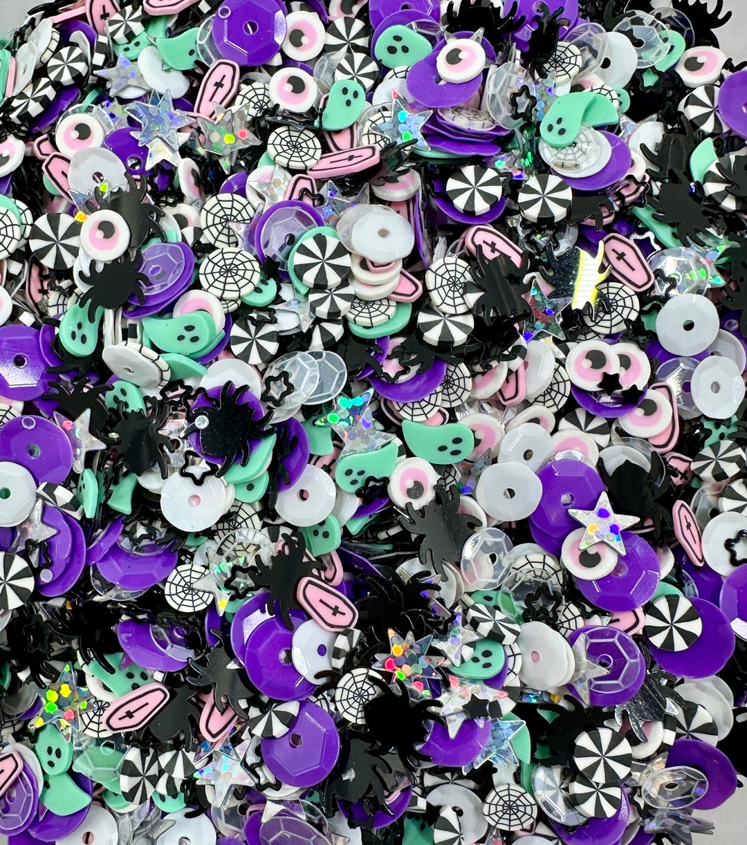 The Crypt Halloween Sequins Mix - Etsy