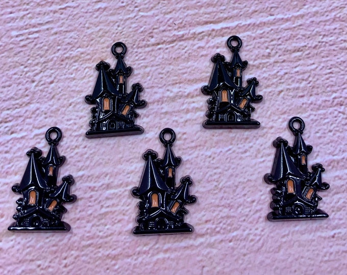 Haunted House Charms - Etsy