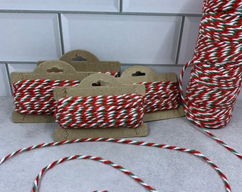 Red and White Twine - Etsy