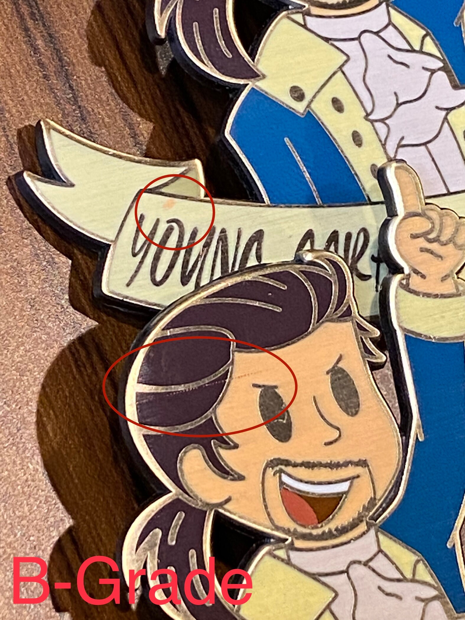 Hamilton Enamel Pin Young Scrappy and Hungry | Etsy