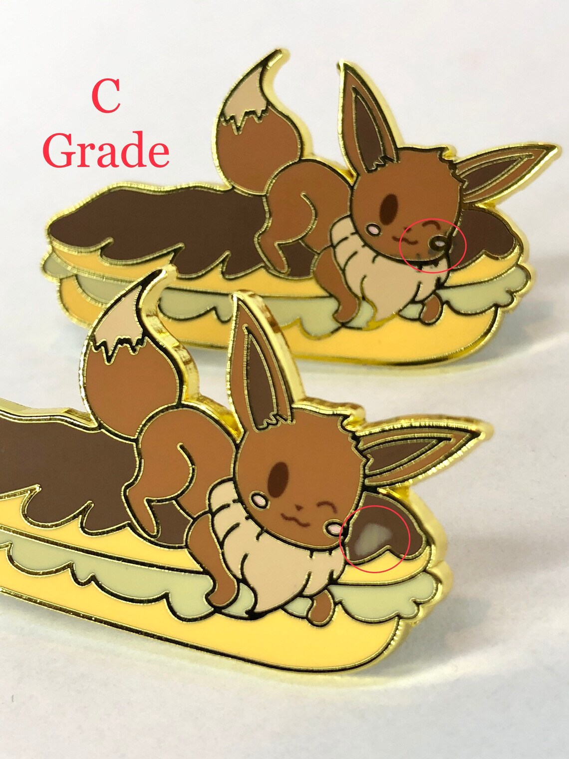 Eevee Eclair | Eevee Pokésweets Pokémon Enamel Pin - Etsy