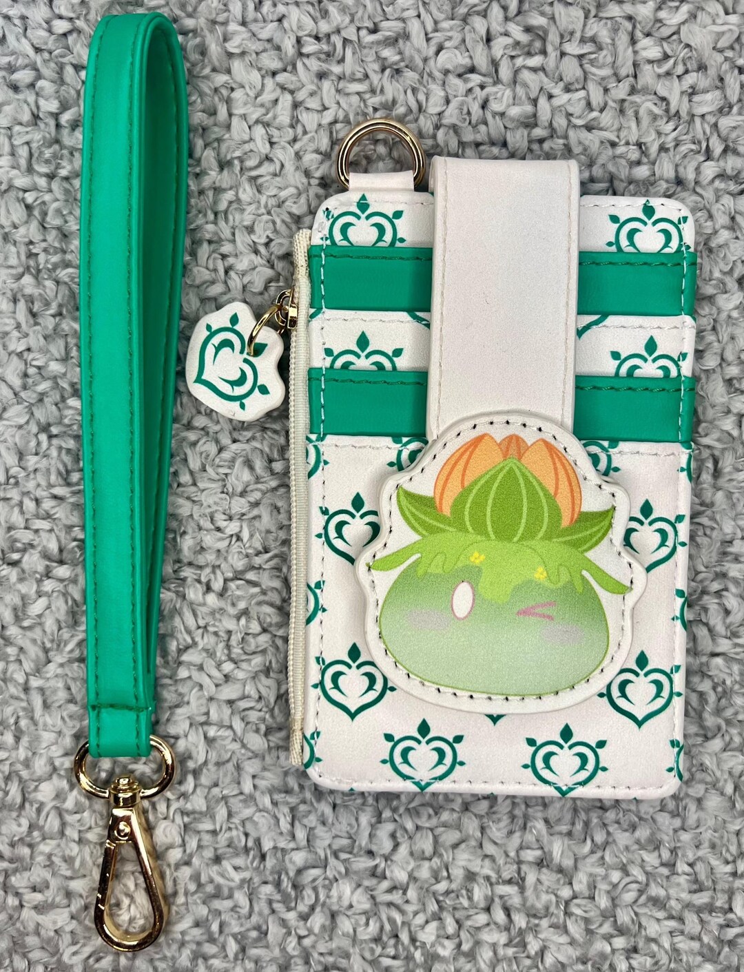 Dendro Slime Cardholder Wallet | Genshin Impact - Etsy