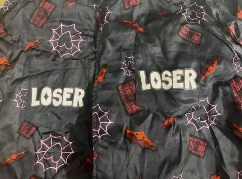 Loser/huskerdust Button up | Hazbin Hotel - Etsy