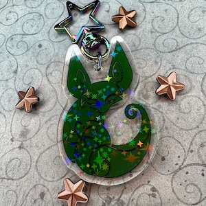 Anemo/dendro/paimon - Genshin Constellation Keychains - Etsy