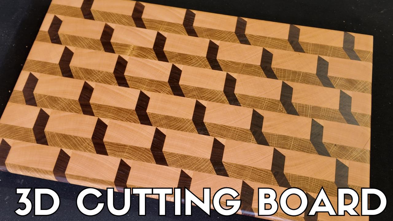 Endgrain Cutting Board, End Grain Cutting Board Designs, Unique 3d ...