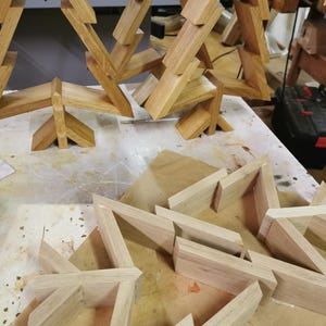 Wooden Christmas Tree, Christmas Decoration, Blueprints, Tree Plans ...