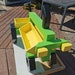 Tractor Garden Planter, Planter, Planterbox, Build Plans, Diy, Drawings ...