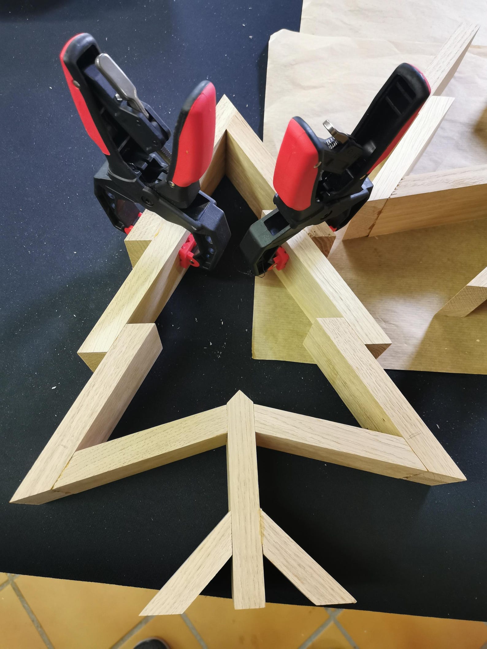 Wooden Christmas Tree, Christmas Decoration, Blueprints, Tree Plans ...