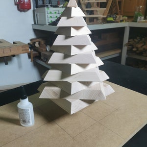 Geometric Christmas Tree. Christmas Tree, Christmas, Build Plans, Xmas ...