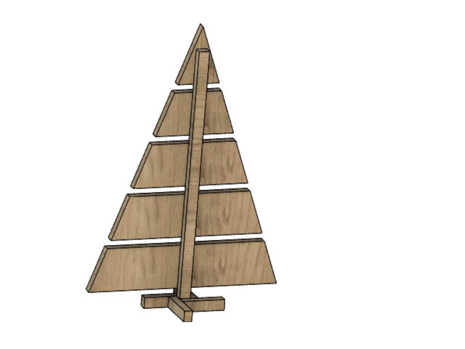 Wooden Christmas Tree, Build Plans, Christmas Tree, Christmas, Build ...
