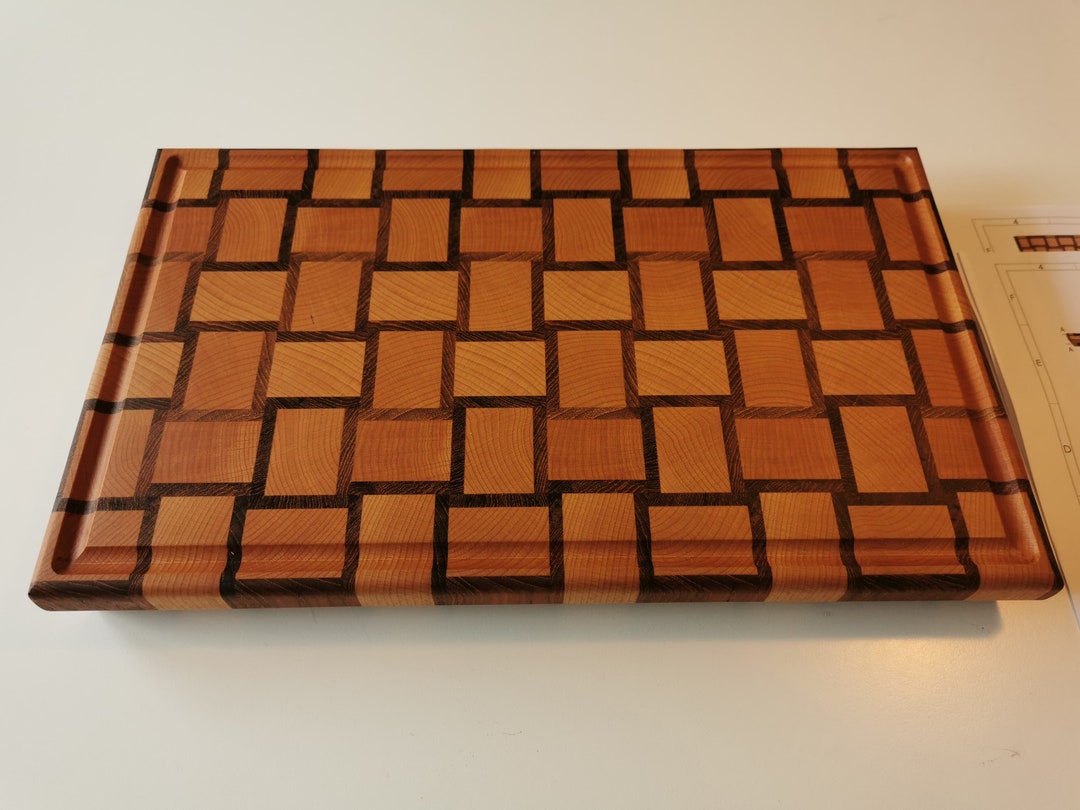 Endgrain Cutting Board, End Grain Cutting Board Designs, Unique 3d ...