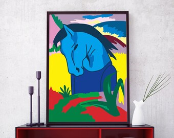 Bojack Poster Painting - Etsy