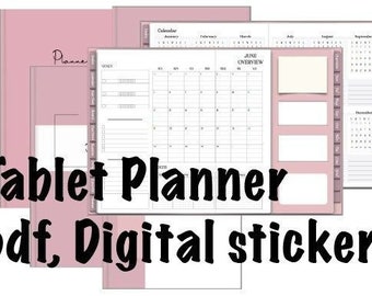 Digital Planner 2024 Undated, Goodnotes Planner, iPad Planner ...