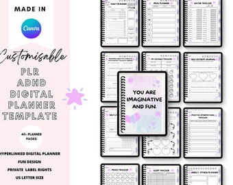 ADHD Digital Planner (made by an Adhder) for Ipad, Goodnotes + Android ...