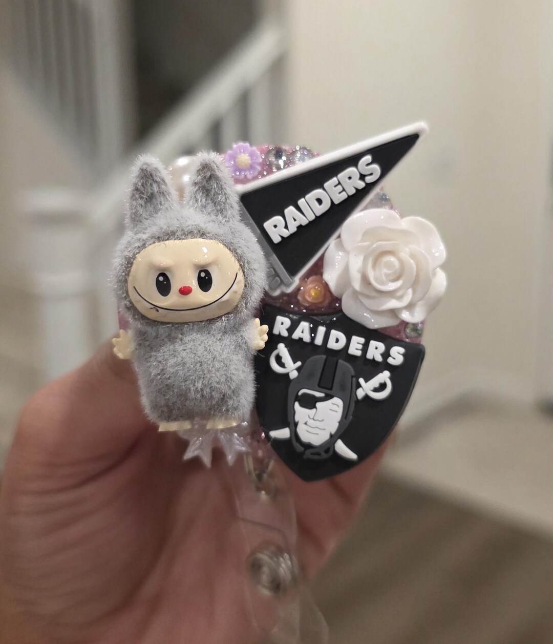 Labubu Football Badge Reel - Etsy