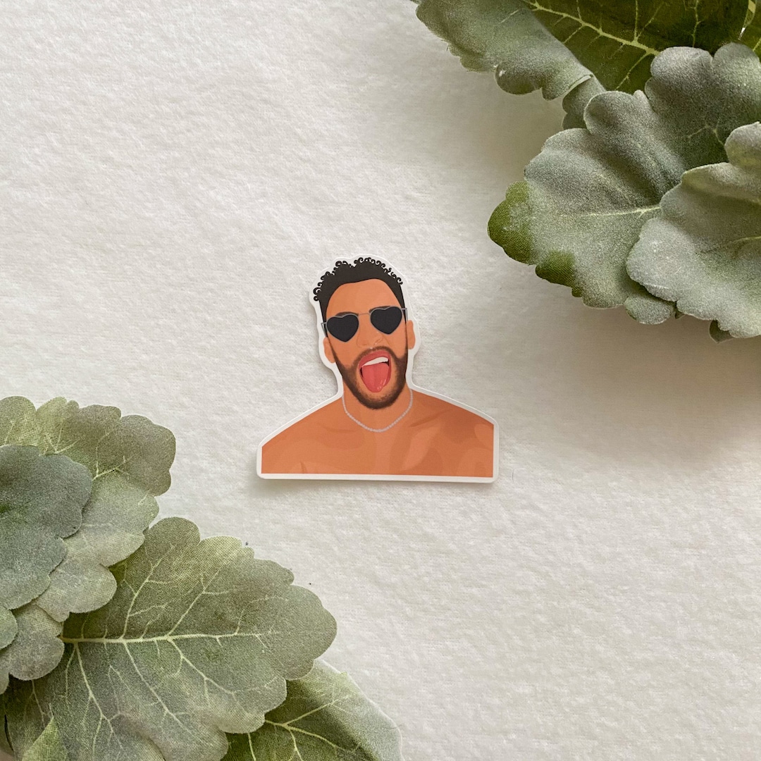 Bad Bunny Sticker - Etsy