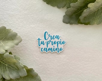 Crea Tu Propio Futuro Spanish Vinyl Wall Art Decal Sticker Home House ...