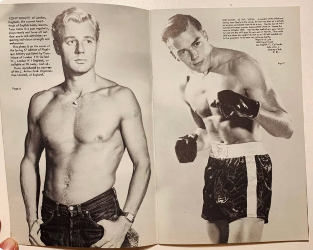 Physique Pictorial Beefcake Male Erotic Magazine 50s - Etsy