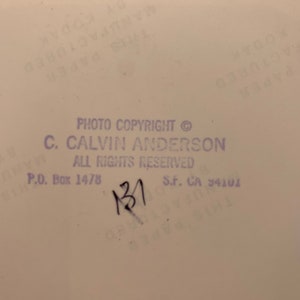 Original Photo Beefcake. Big Size. Photographer C.calvin Anderson ...