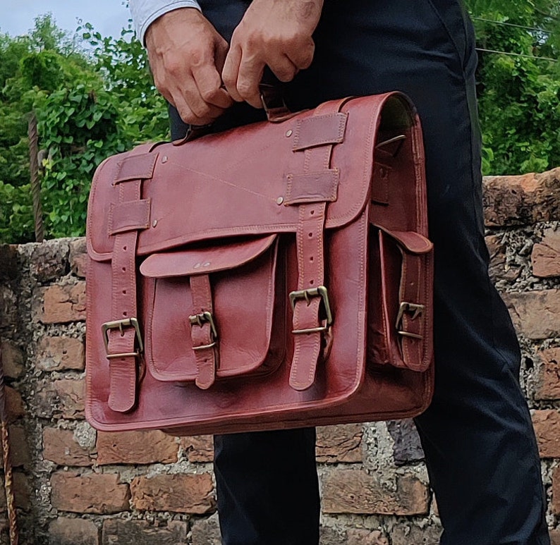 Convertible Backpack Men's Messenger Bag 16 Inch - Etsy