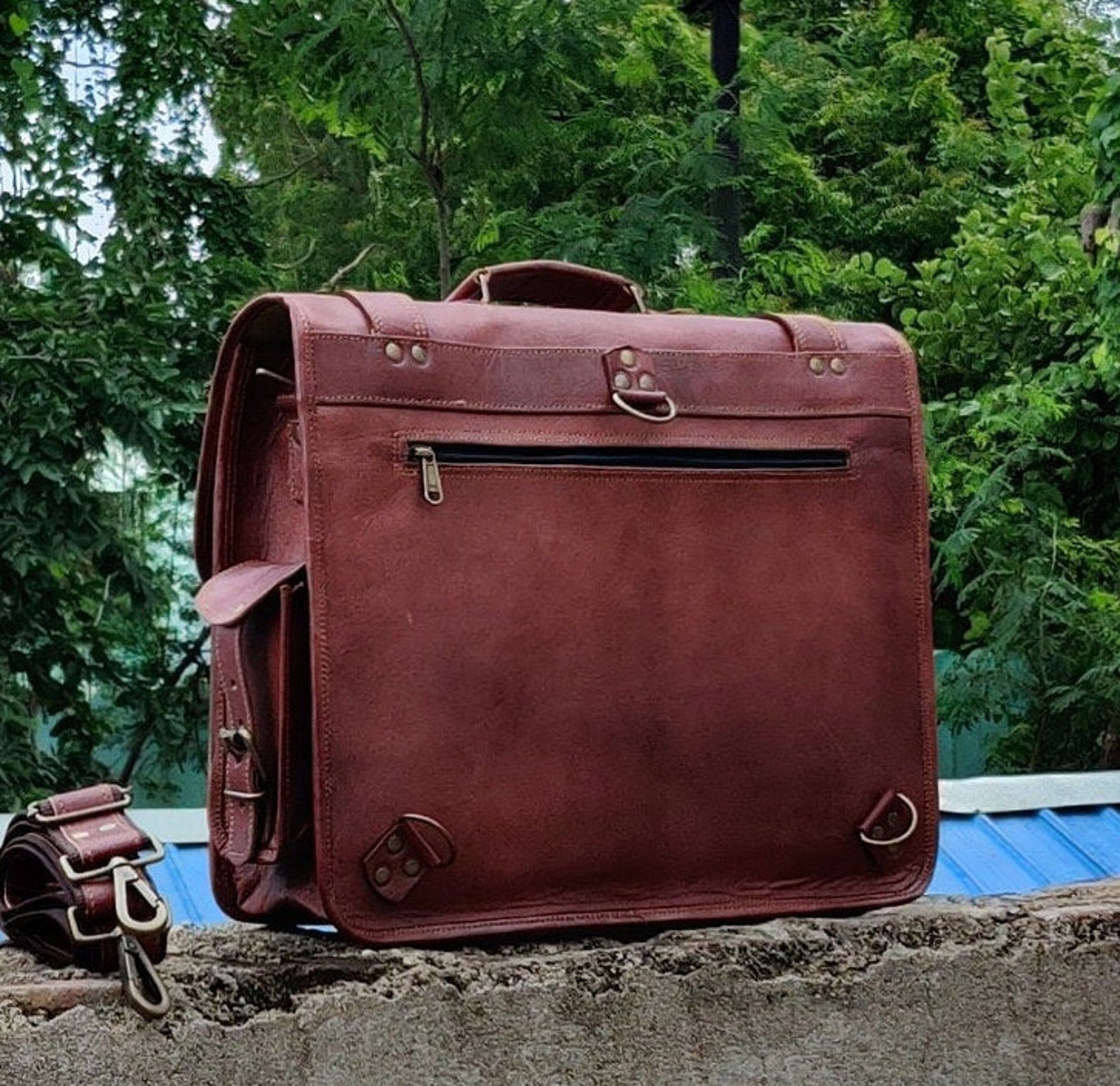 Convertible Backpack Men's Messenger Bag 16 Inch | Etsy