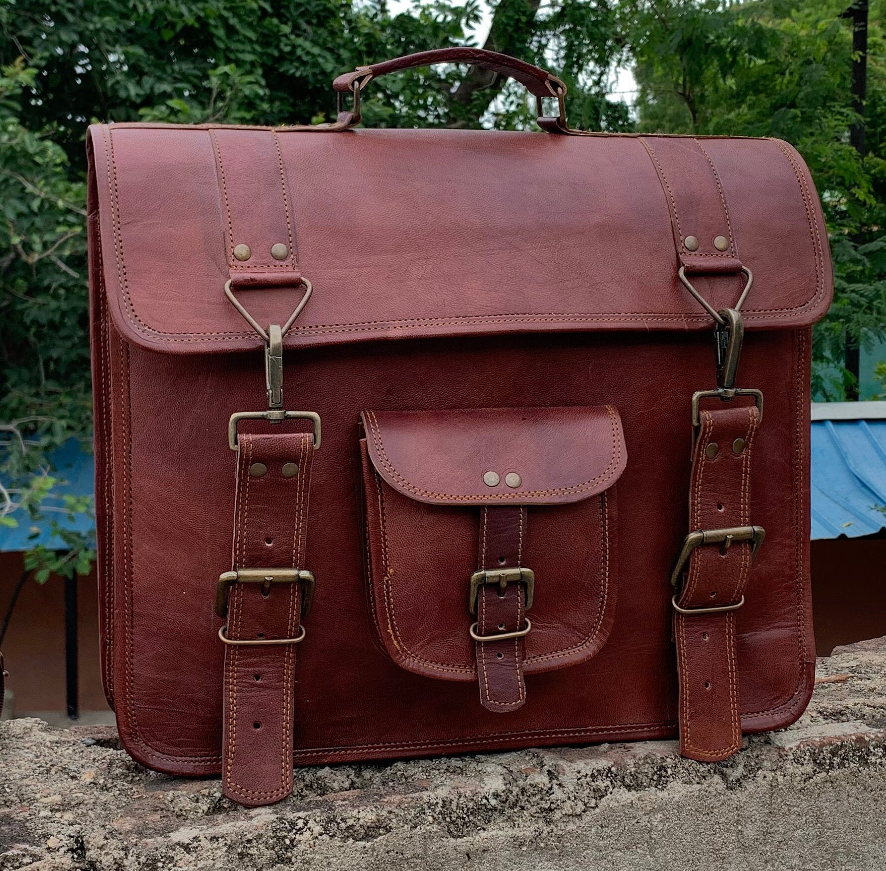 Convertible Backpack Men's Messenger Bag 16 Inch | Etsy