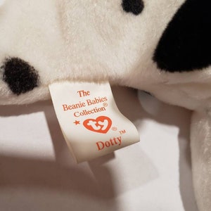 Ty Dotty the Dalmation Beanie Babies - Etsy