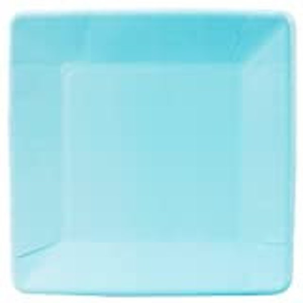 Square Paper Plates - Etsy