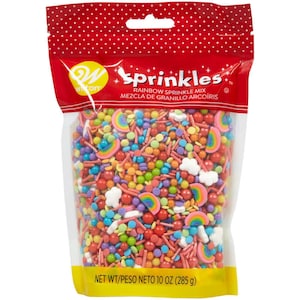 Rainbow Sprinkles Mix, 10 Oz. Pouch - Etsy