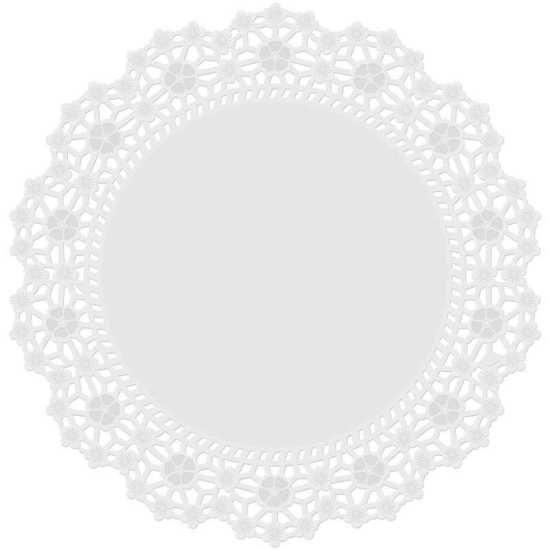 12 Inch White Lace Doilies 6 Count - Etsy