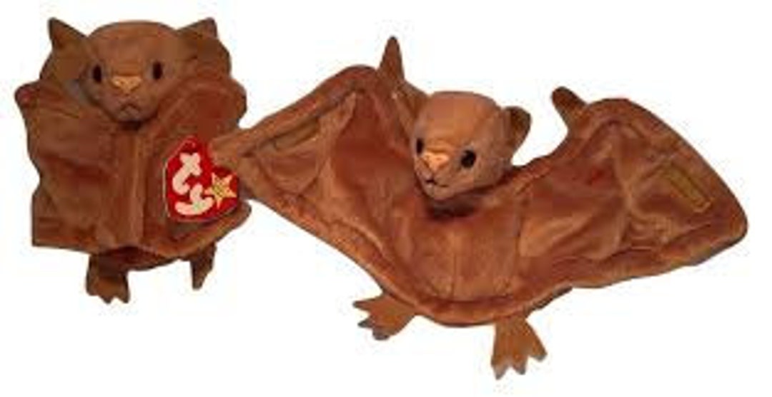 Ty Batty the Bat Beanie Babies - Etsy