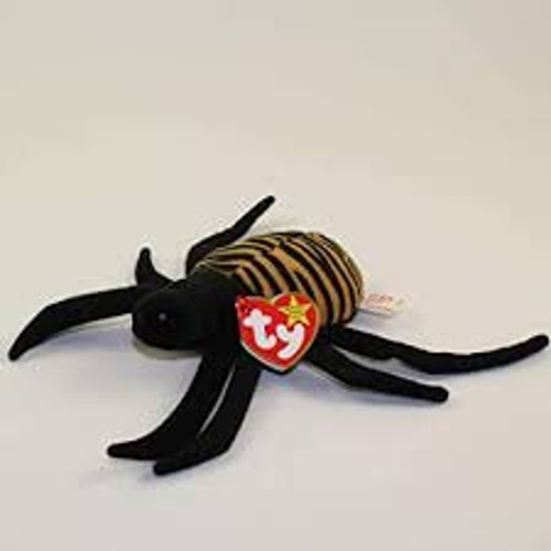 Vintage Ty Beanie Baby Spinner the Spider - Etsy