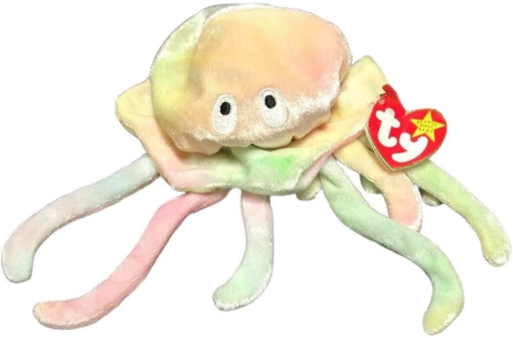 Ty Goochy Beanie Babies Jelly Fish | Etsy UK