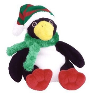 Ty Toboggan Penguin With Hat Beanie Babies - Etsy