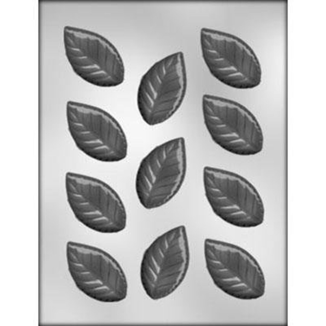 Rose Leaf Candy Craft Mold 11 Cavities - Etsy