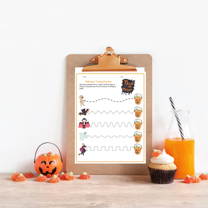 Halloween Preschool Packet, Halloween Preschool Printable, Homeschool ...